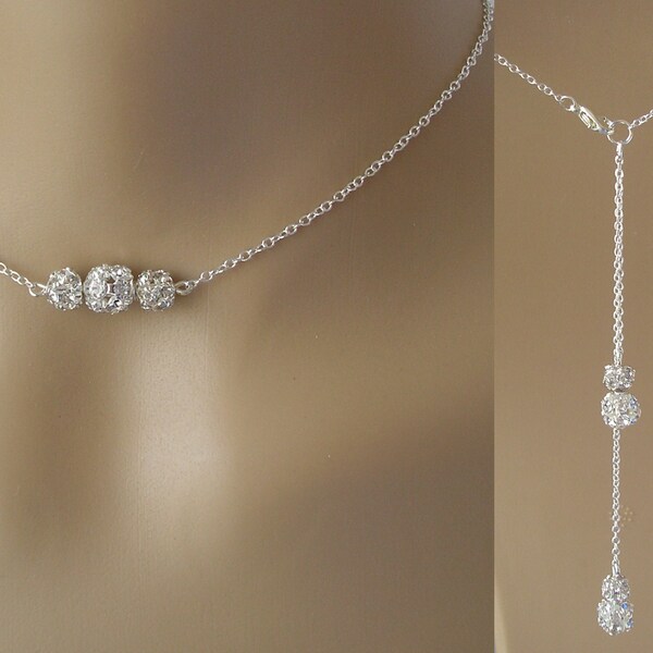 Low Back Necklace - Etsy
