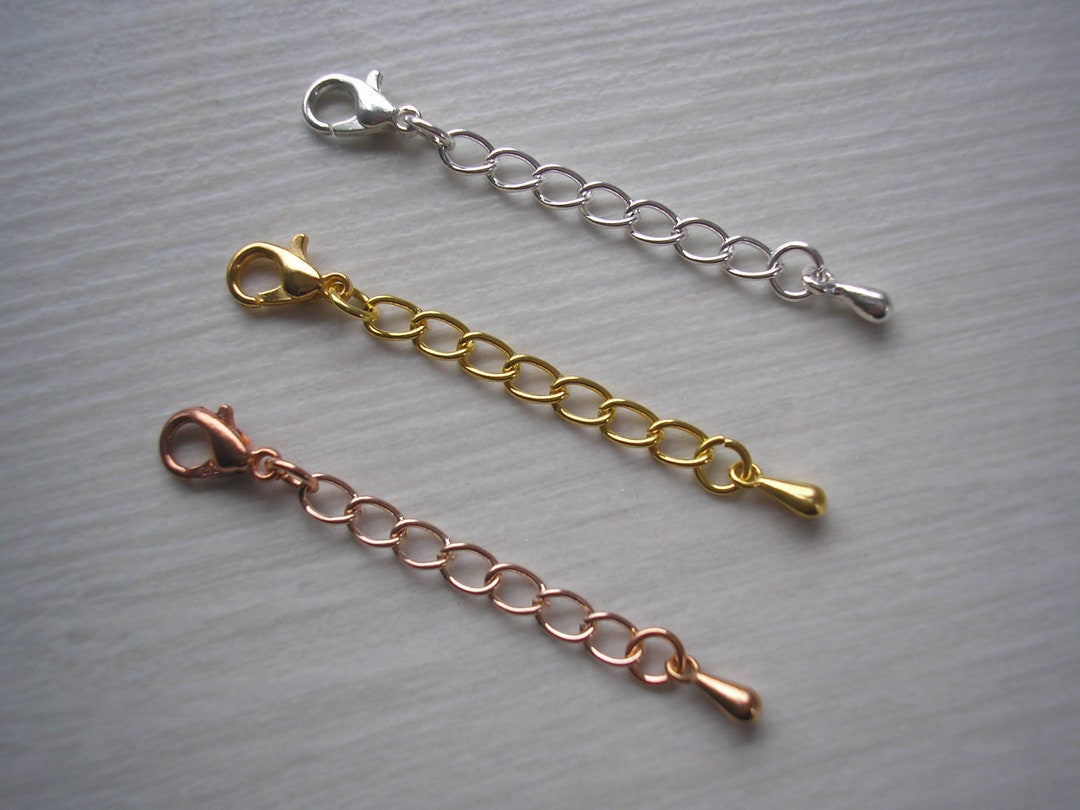 Necklace Extender, Bracelet Extension, Simple Extension Chain for a ...