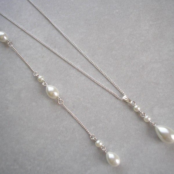 Back Drop Necklace - Etsy