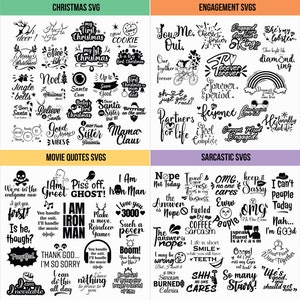 Mega SVG Bundle, Silhouette Cut Files, Svg Files for Cricut, T Shirt ...