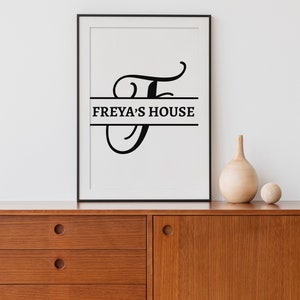 Alphabet SVG, Split Monogram Alphabet SVG, Letter SVGS, Monogram ...