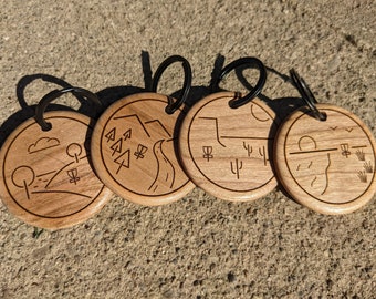 Disc Golf Keychain Frisbee Golf Golf Course Frolf Bag - Etsy