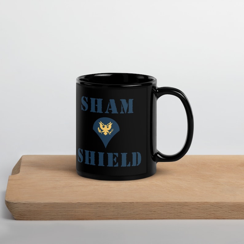 Specialist, Sham Shield, E4 Mafia, Military, Tactical, Veteran Mug, Military Mug, Army, Black ...