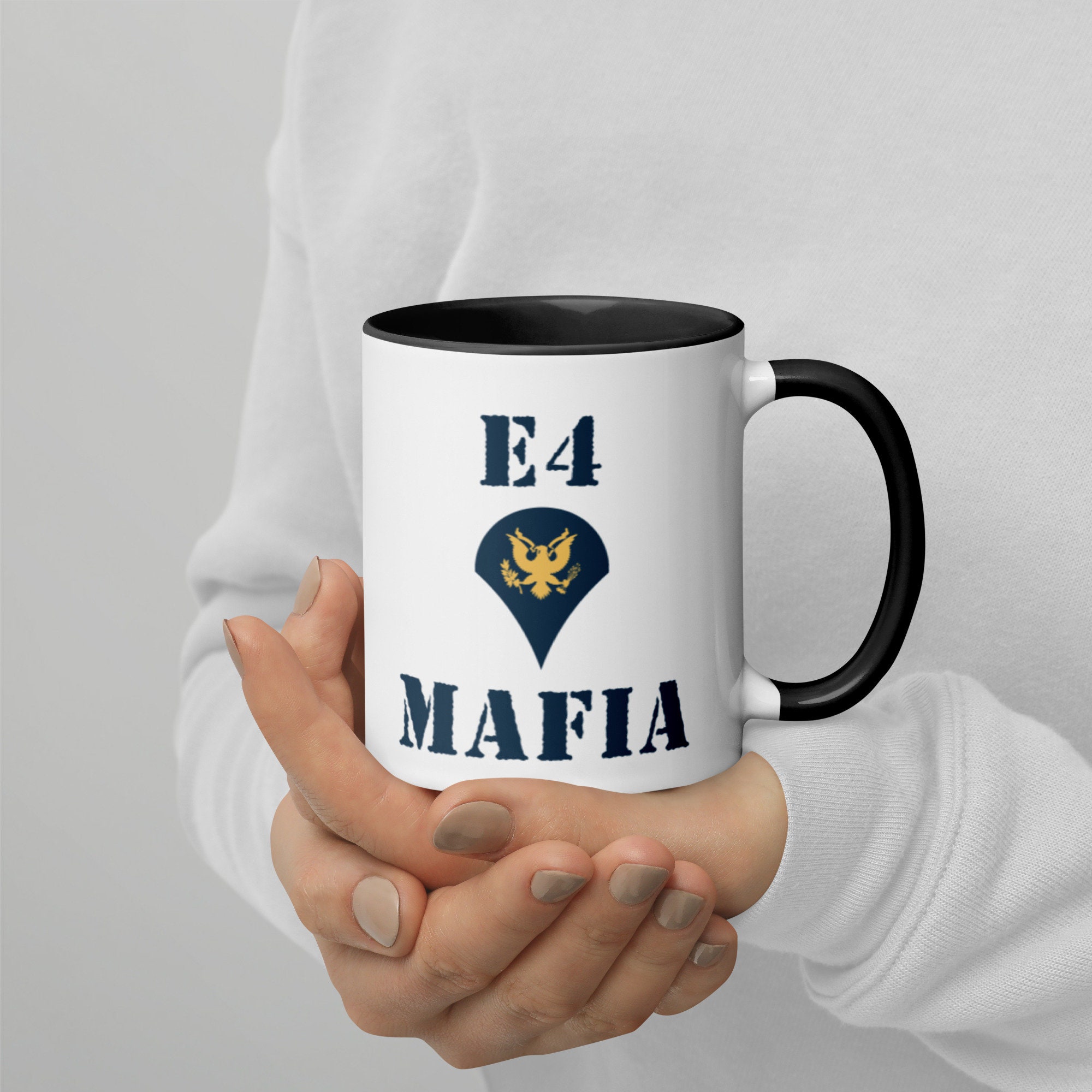 E4 Mafia, Specialist, Sham Shield, Army, Military, Veteran Mug With ...
