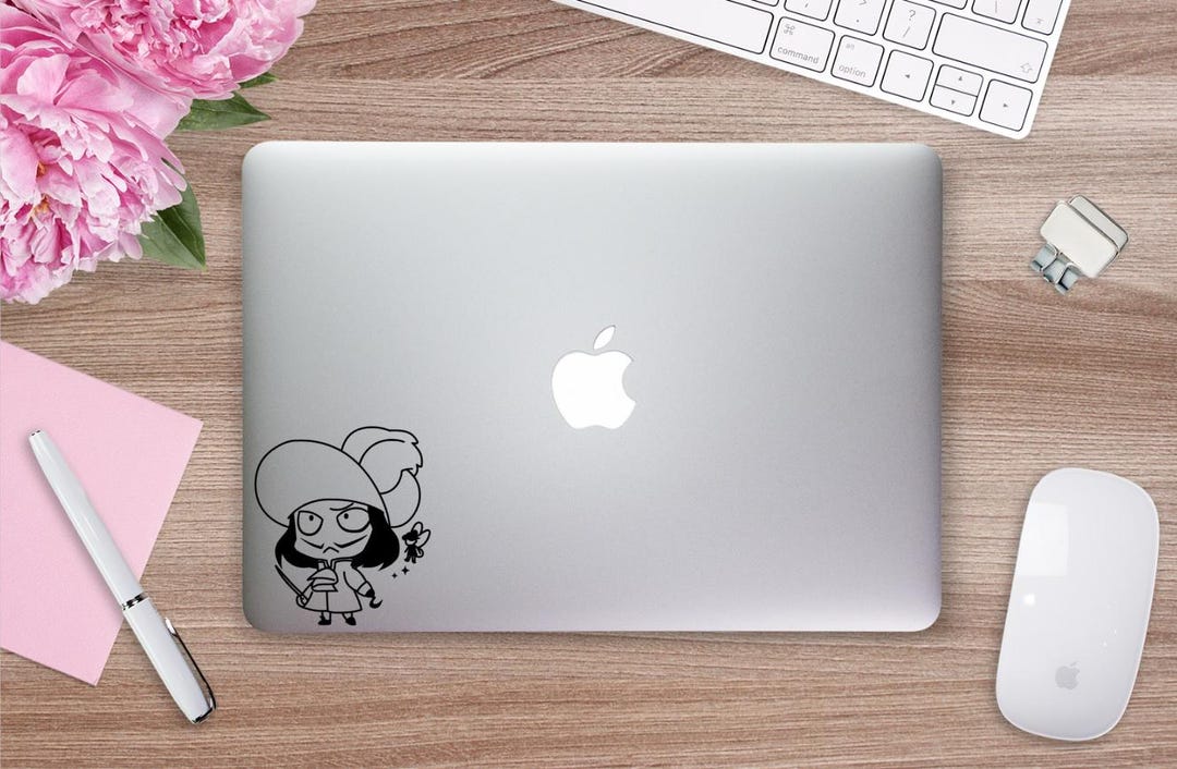 Captain Hook Chibi Vinyl Decal Sticker Car Decal - Window Decal ...