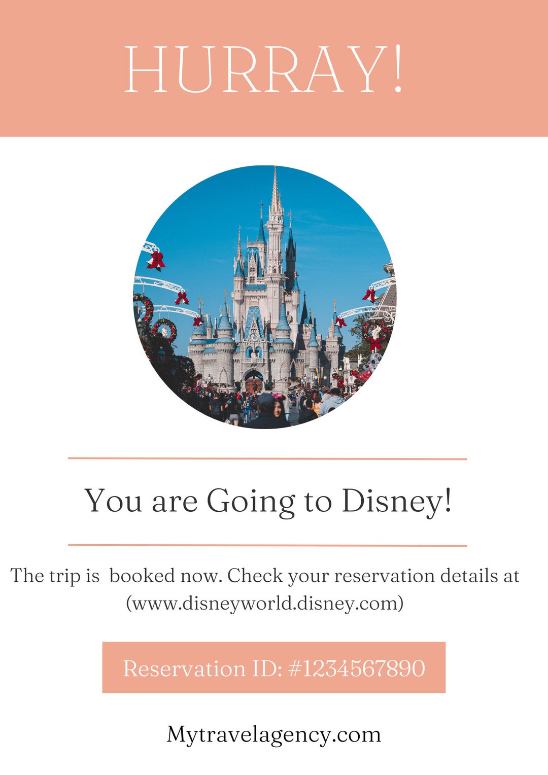 Travel Agent Client Reservation Confirmation, Travel Agent Form Canva ...