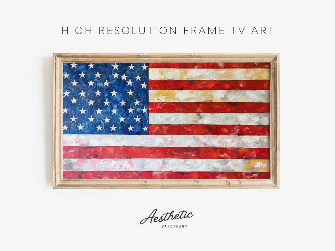 4th of July Digital Art | American Flag Art for Frame TV | Museum ...