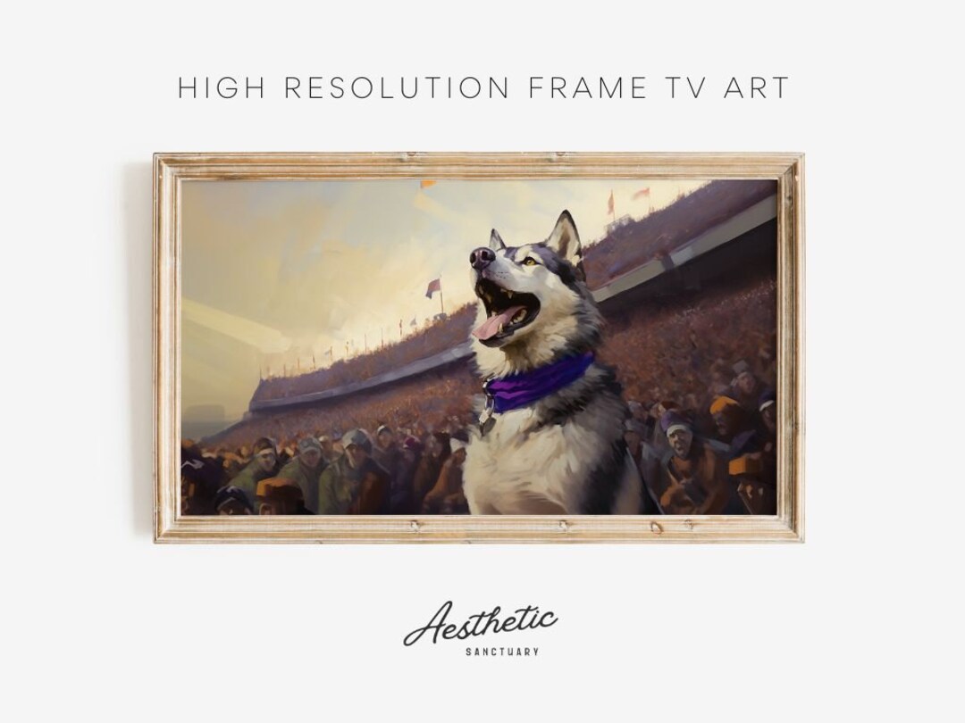 Washington Huskies Art for Frame TV | Washington Huskies Football ...