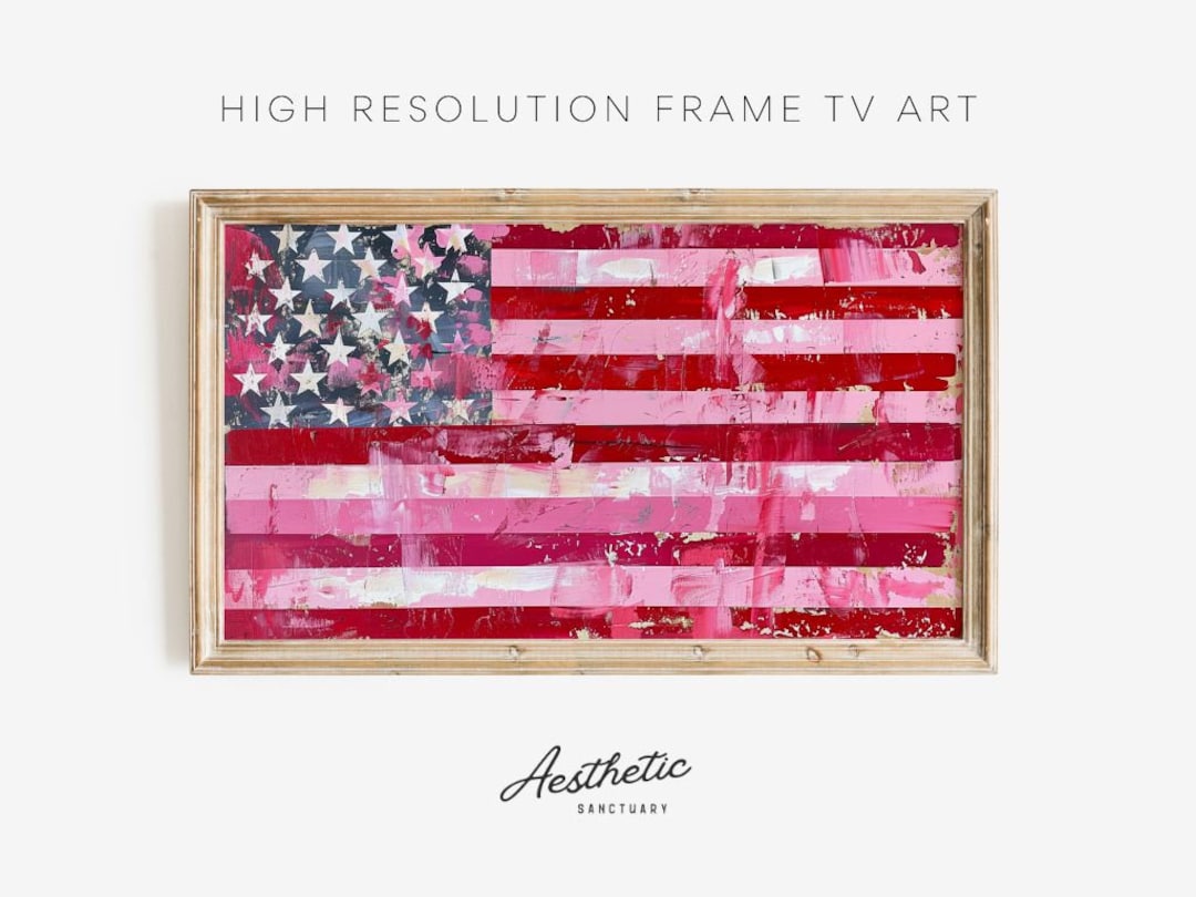 4th of July Digital Art | American Flag Art for Frame TV | Museum ...