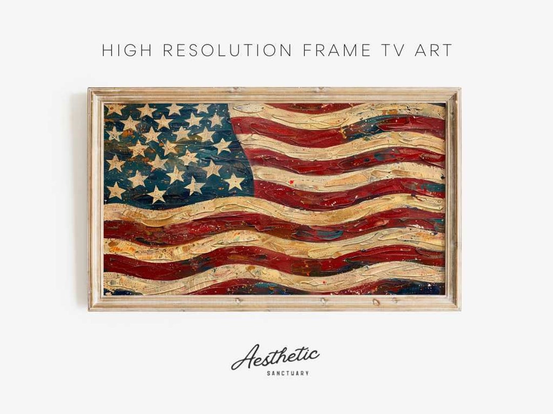 4th of July Digital Art | Vintage Art for Frame TV | Museum Quality ...