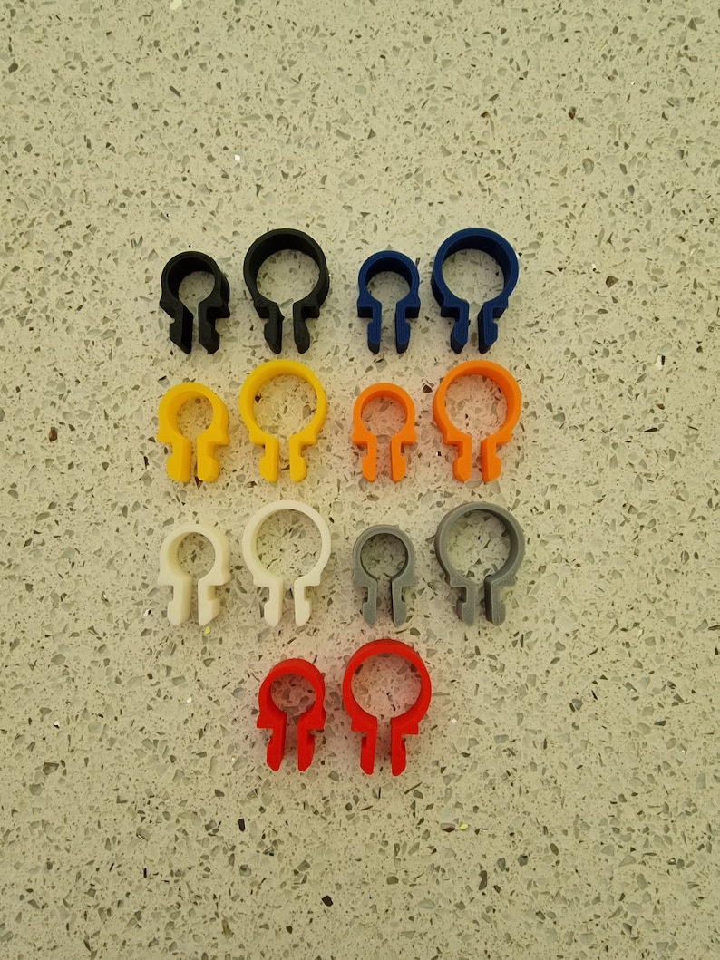 Trak Racer Cable Clips, GT Omega Cable Clips, Sim Lab Cable Clips ...