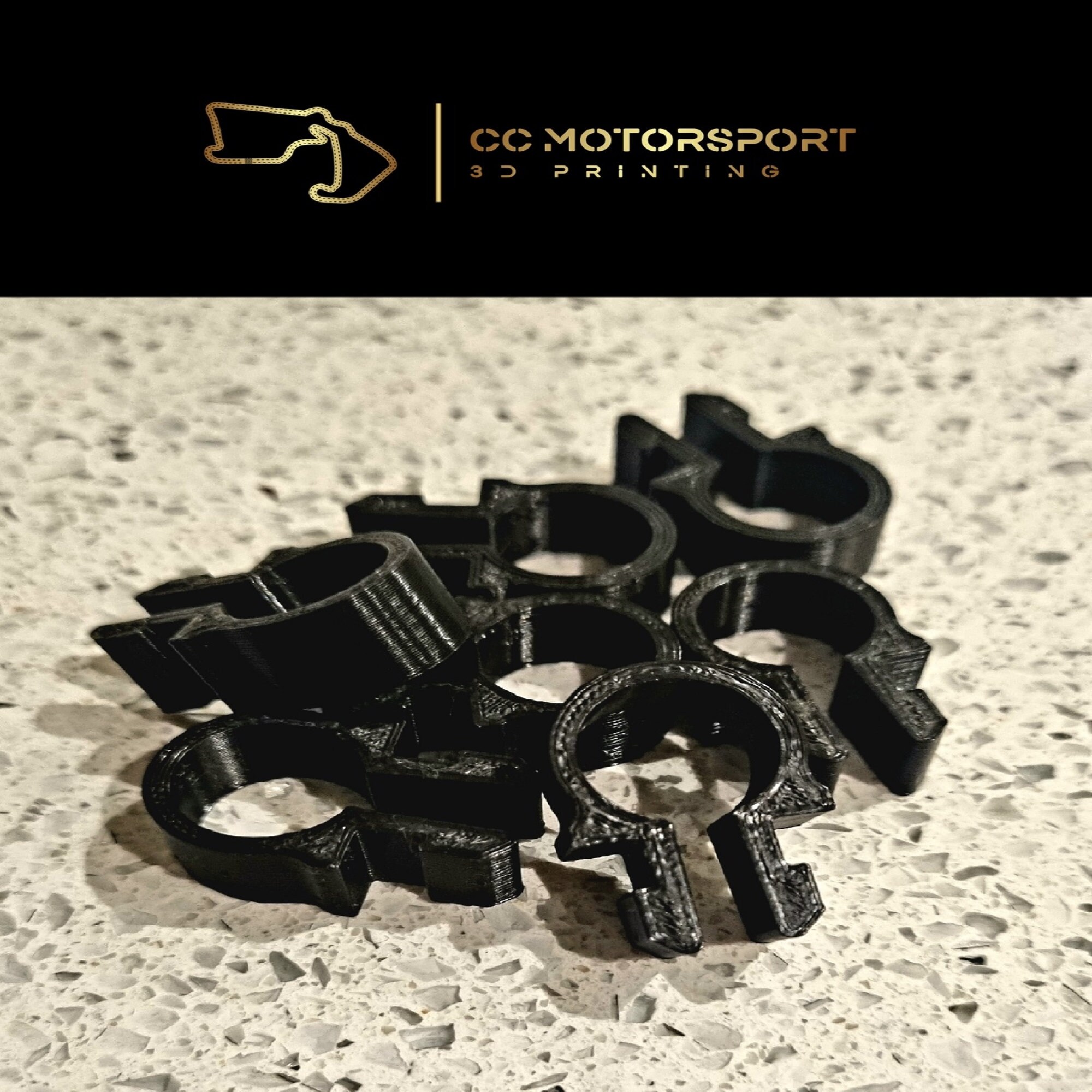 Trak Racer Cable Clips, GT Omega Cable Clips, Sim Lab Cable Clips ...