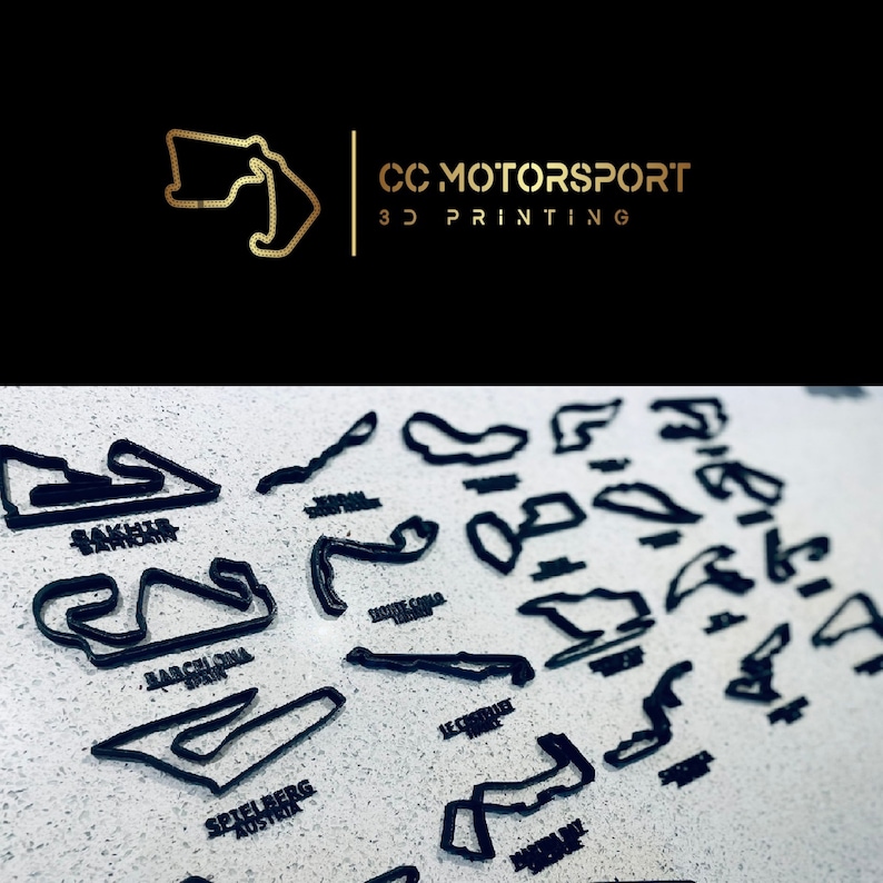 Large Formula 1 Race Track Wall Art Formula 1 Track Decor - Etsy