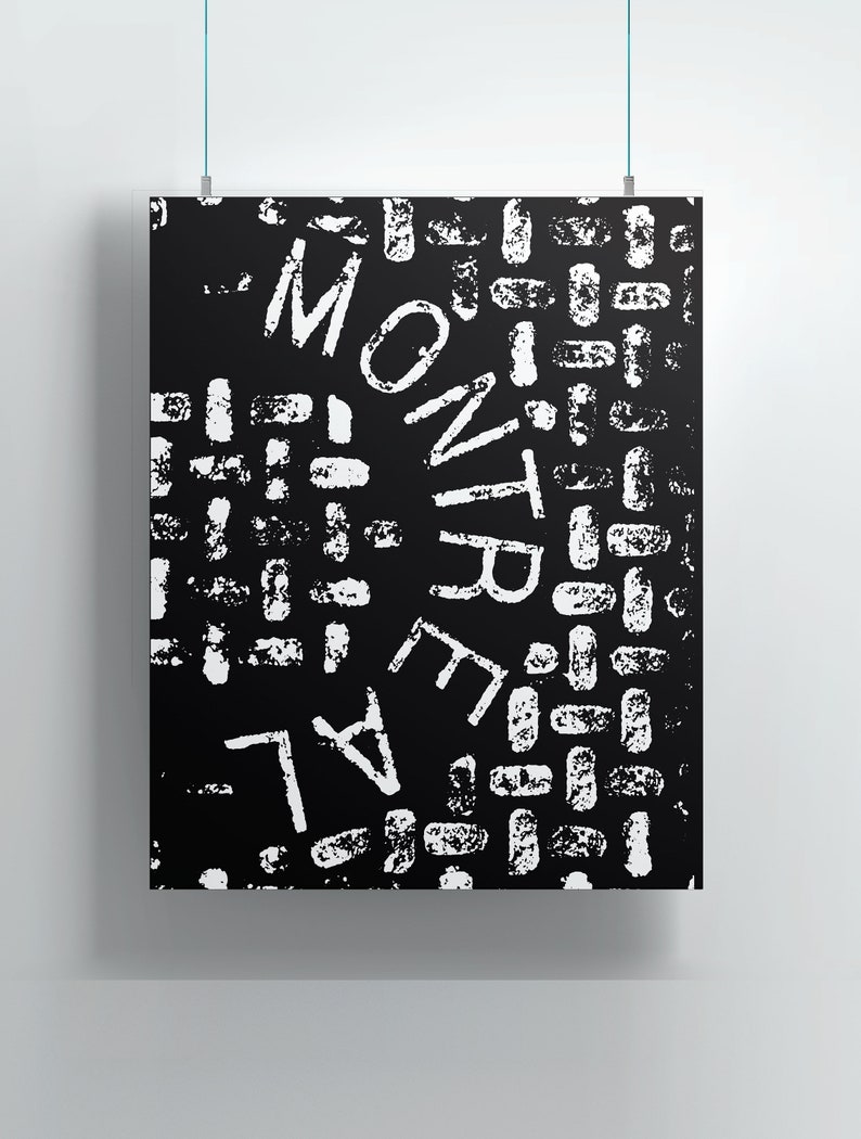 Montreal Pattern Manhole Cover Art Print Digital Download - Etsy