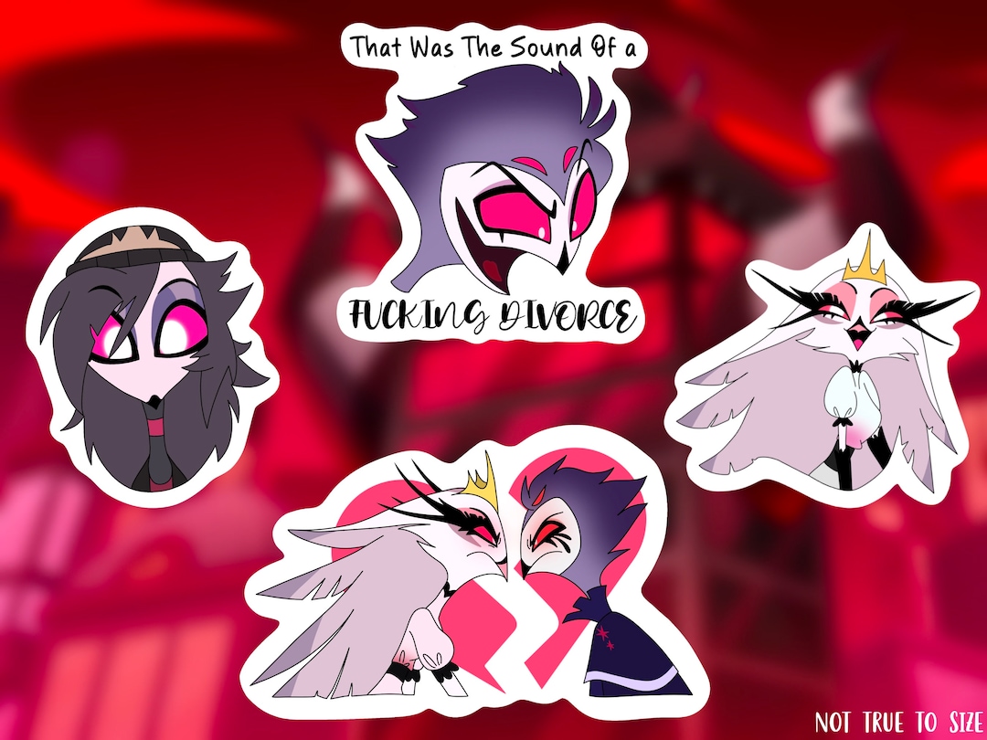 Helluva Boss Sticker Collection, Stolas, Stella & Octavia, Perfect ...