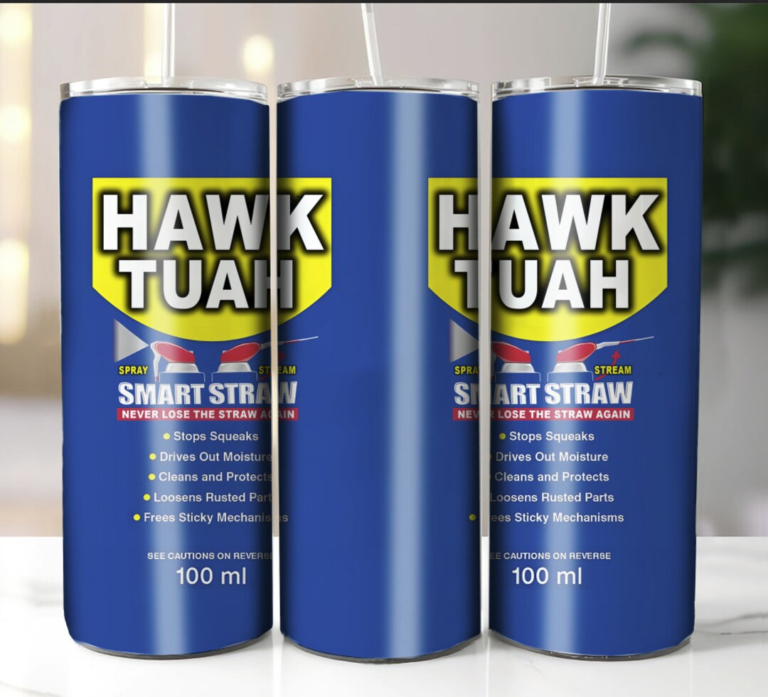 20oz Hawk Tuah Tumbler Wrap - Etsy