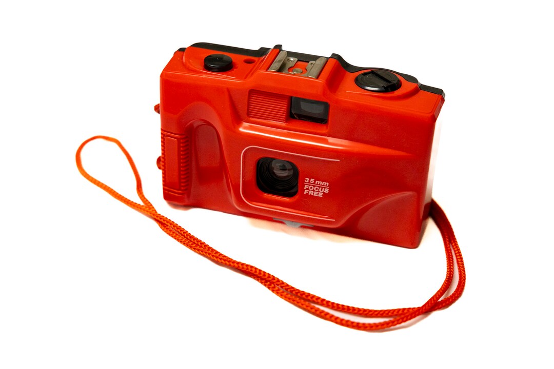 Generic Red Focus Free 35mm Film Camera - Etsy