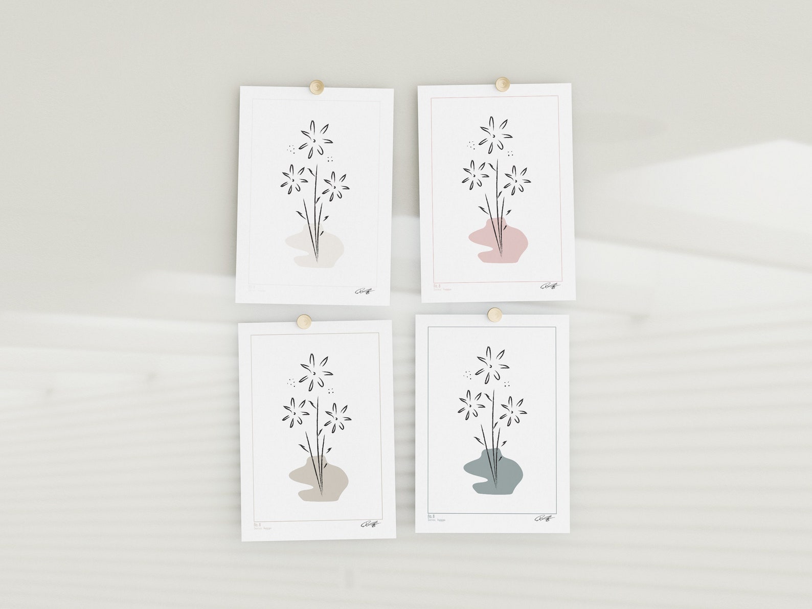 Boho Flower Art | Floral Wall Art | Floral Art Print | Flower Wall Art ...