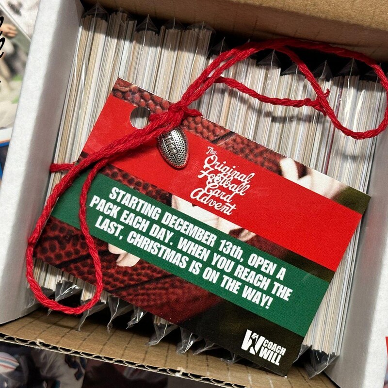 2025 Football Card Advent Calendar - Etsy