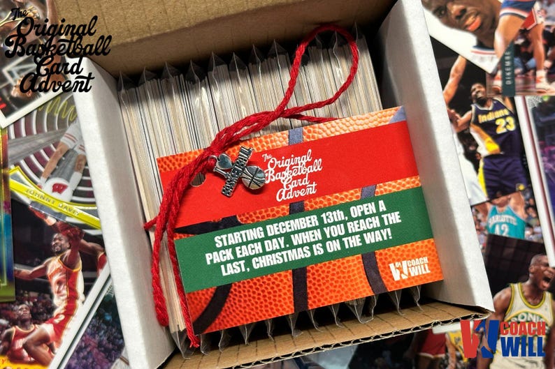 The Original Basketball Card Advent Calendar - 12 Day Christmas ...