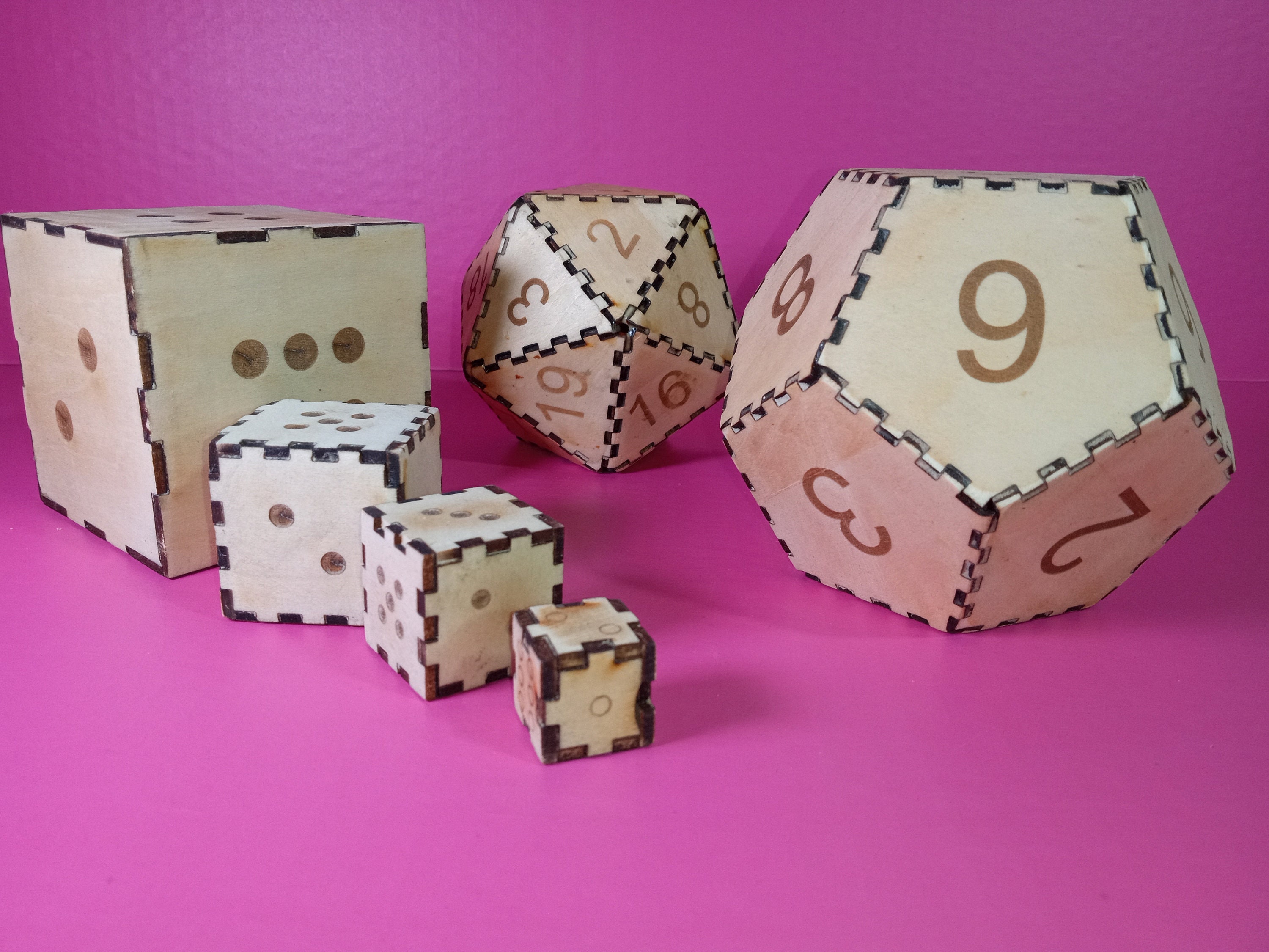 4, 12 and 20 Sided Dice, High Roller, Dungeons & Dragons, Dice Digital ...