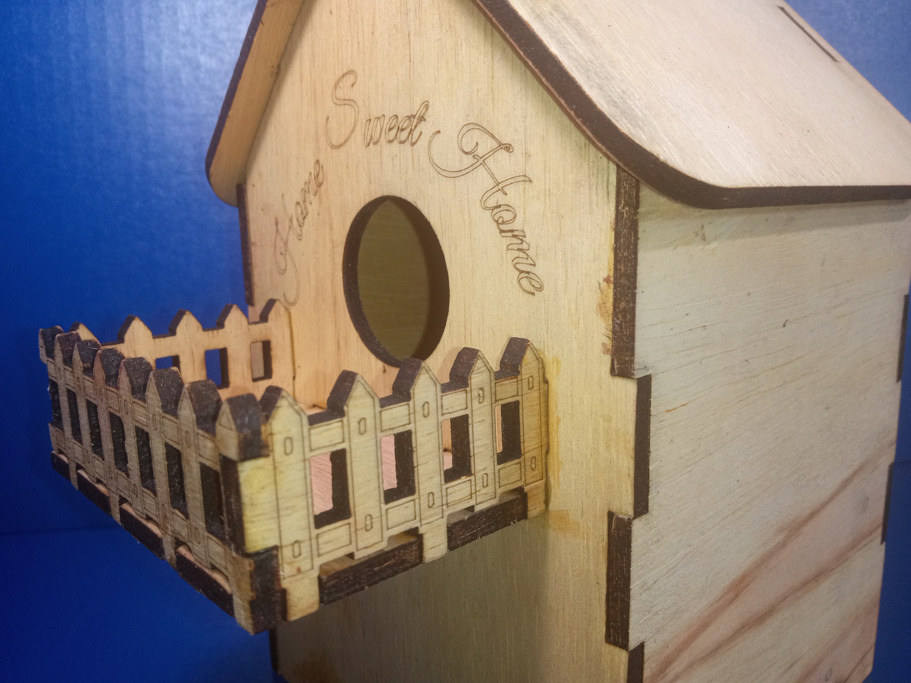 Bird Box X 3 Types of House Svg Lightburn Spring Nesting - Etsy