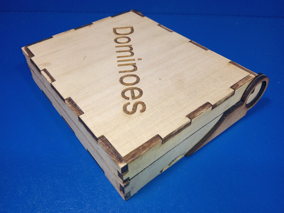 Dominoes Svg, Dominoes Set in Box, Old Fashioned Games, Laser Cut, 3d ...