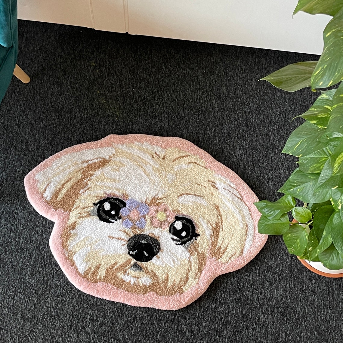 Personalised Pet Rug-handmade Tufted Rug-pet Lover Gift-ideal Christmas ...