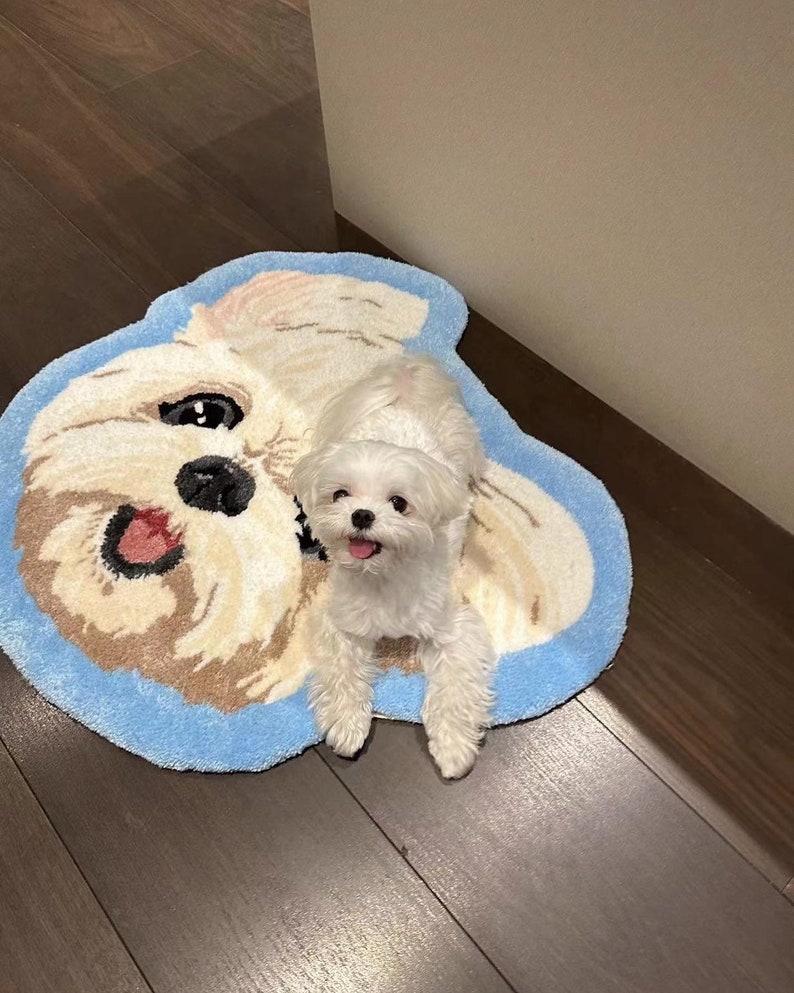 Personalised Pet Rug-handmade Tufted Rug-pet Lover Gift-ideal Christmas ...