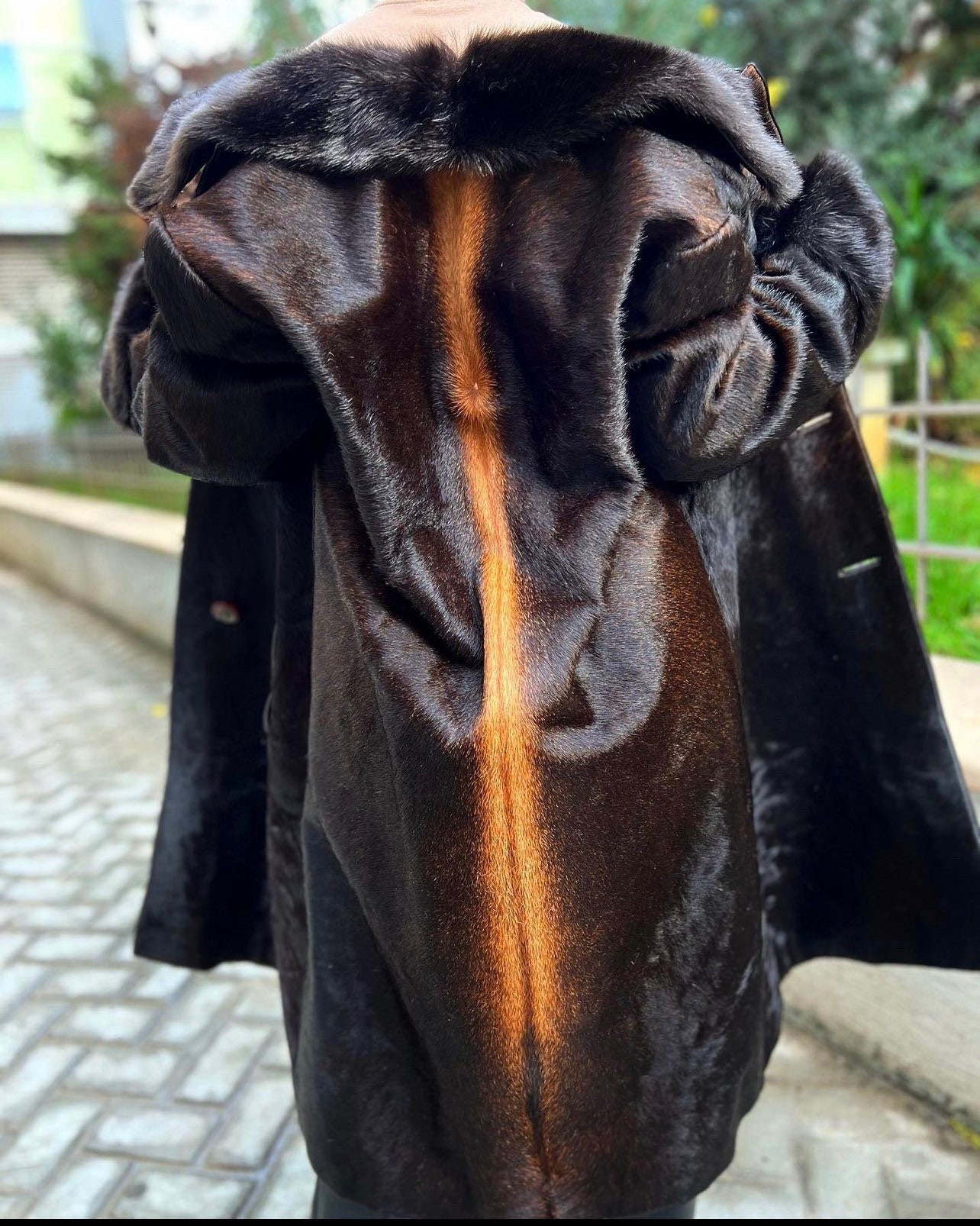 Vintage Fur Coat Real Fur Coat Genuine Fur Coat Full Length - Etsy UK