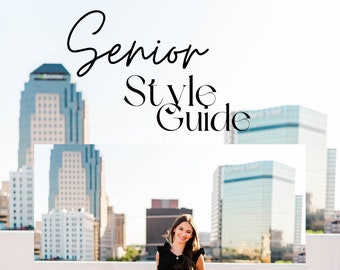 Senior Style Guide Templates - Etsy