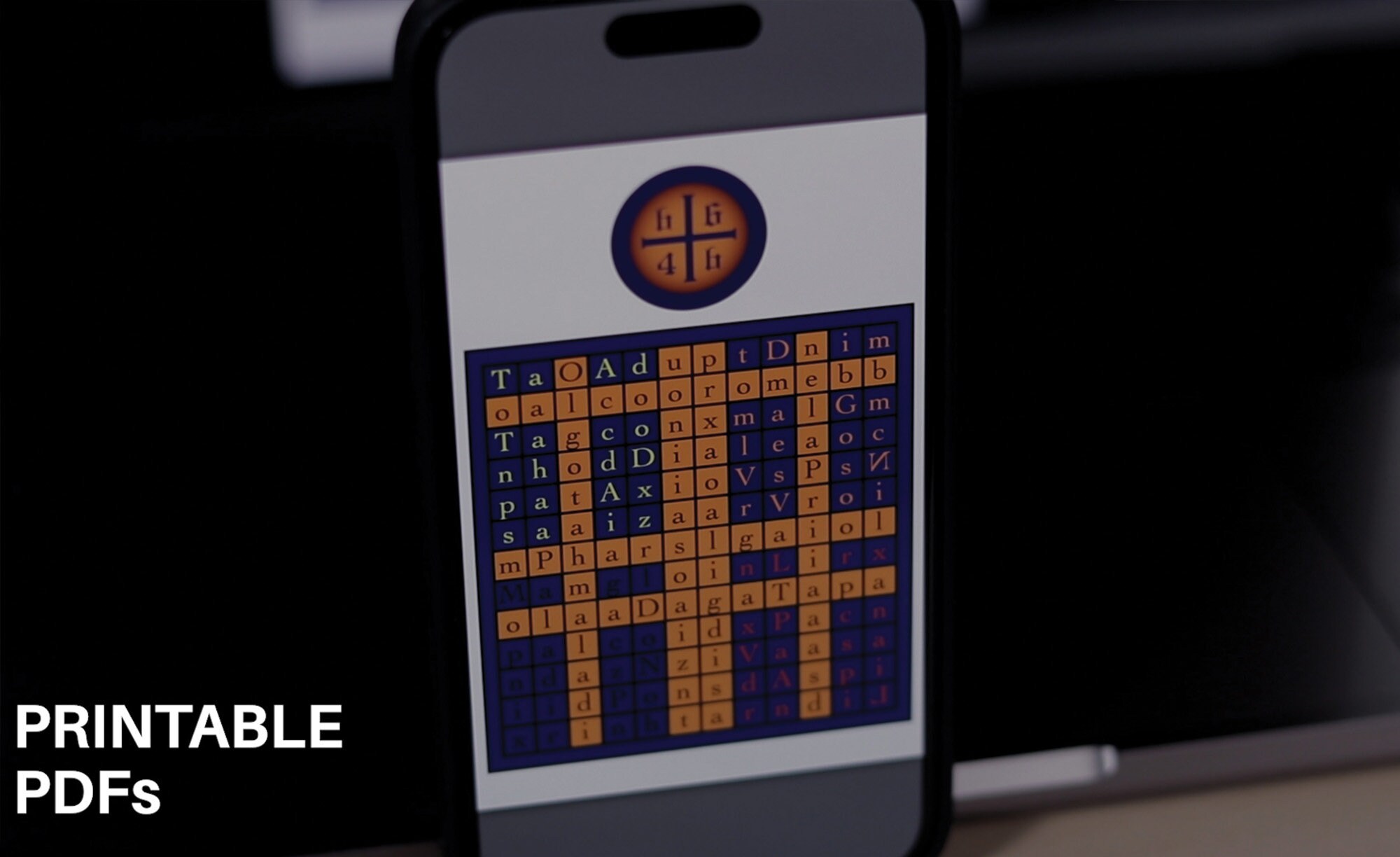 Golden Dawn-style Enochian (elemental) Tablets With Flashing Crosses - Etsy