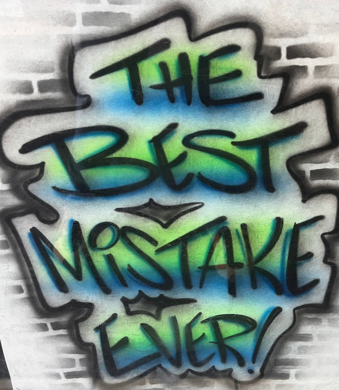 Airbrush T Shirt , Name Design ,words on Shirt , Adult Shirt, Youth ...