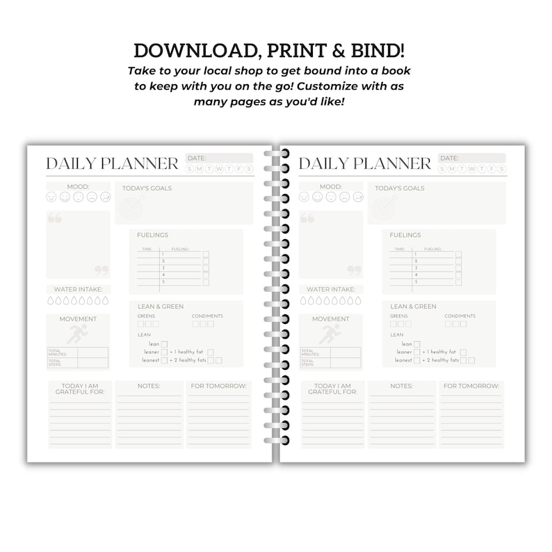 DIGITAL Optavia 5&1 Fueling Tracker, Planner, Guide | INSTANT DOWNLOAD ...