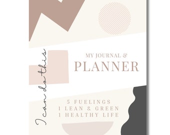 5 & 1 Fueling Tracker, Optavia Meal Diary, Lean and Green Diet Journal ...