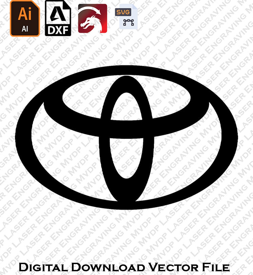 Toyo Logo Laser Cut .SVG , .AI , .DXF , Lightburn , Ta Design , Vector ...