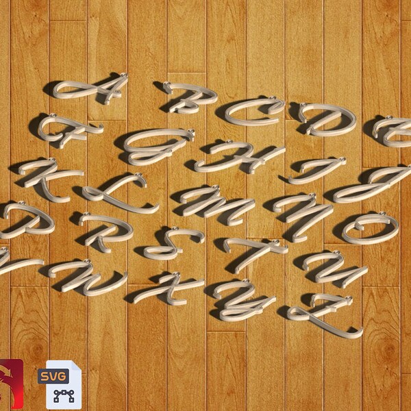 Laser Cut Lightburn Letters - Etsy