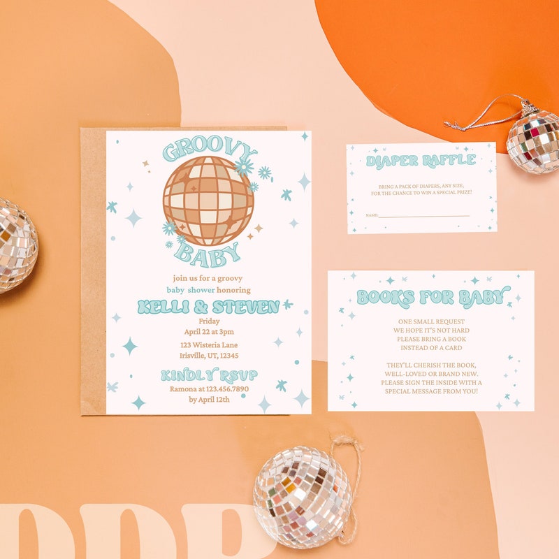 Disco Baby Shower - Etsy