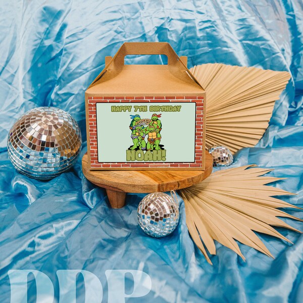 Ninja Turtle Favors - Etsy