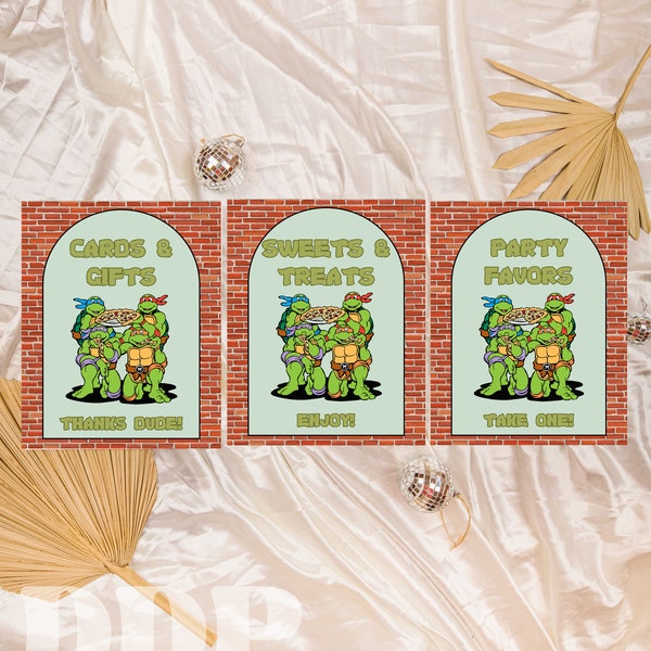 Ninja Turtle Birthday - Etsy