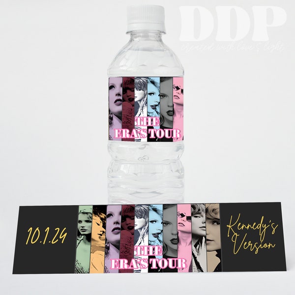 Taylor Swiftie Water Bottle Label - Etsy