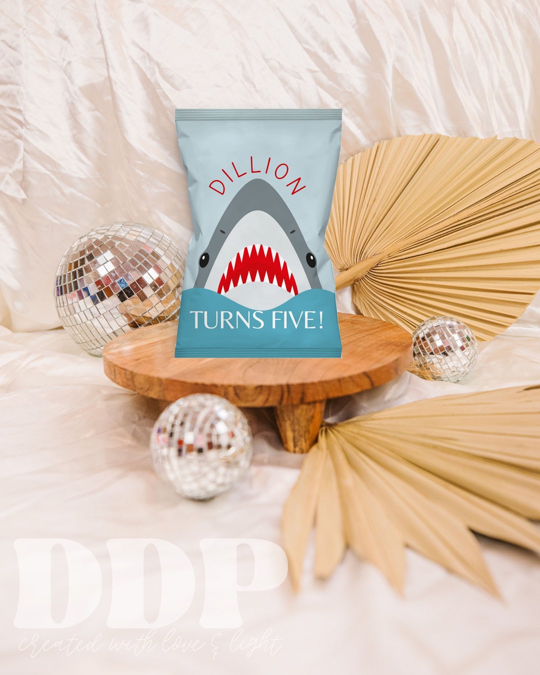 Jawsome Chips Bag Label Shark Jawsome Birthday Party Decor Ocean Shark ...