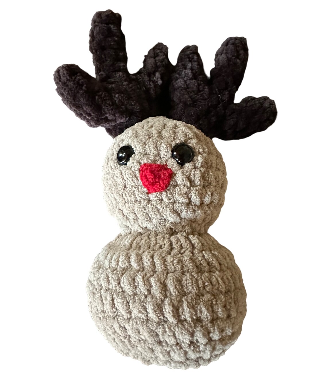 Reindeer Crochet Pattern, Rudolph the Red Nosed Reindeer Crochet ...