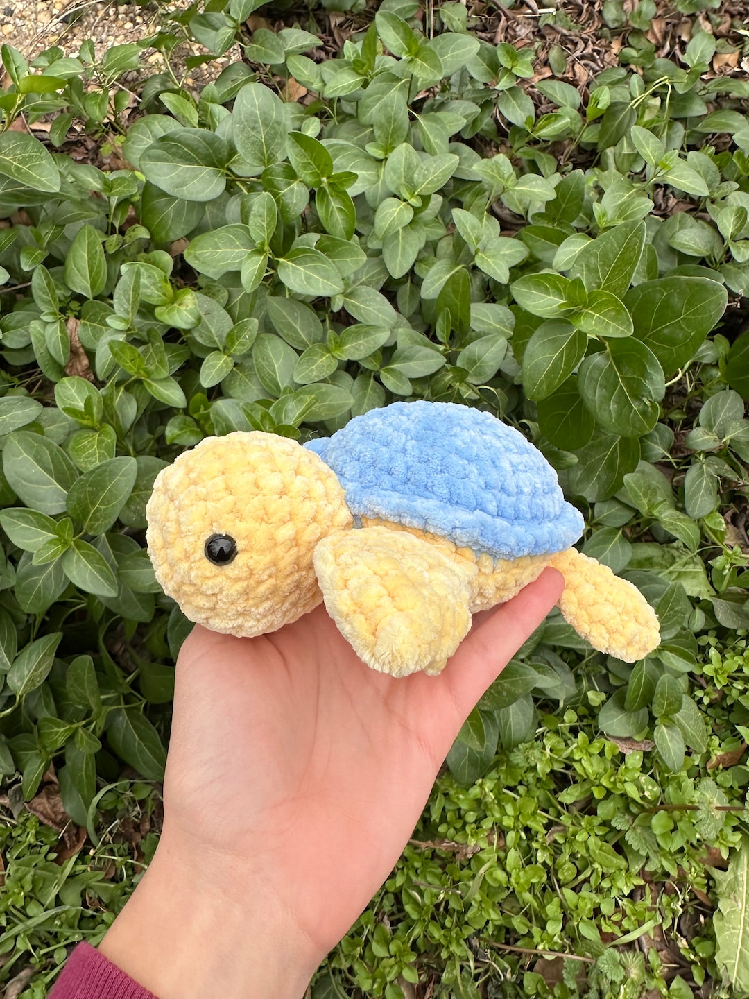 Amigurumi Baby Blue Turtle Plush, Turtle Crochet, Turtle Gift - Etsy