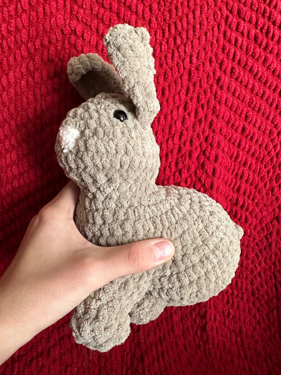 Amigurumi Bunny Plush, Jumbo Rabbit Crochet, Easter Bunny Gift - Etsy