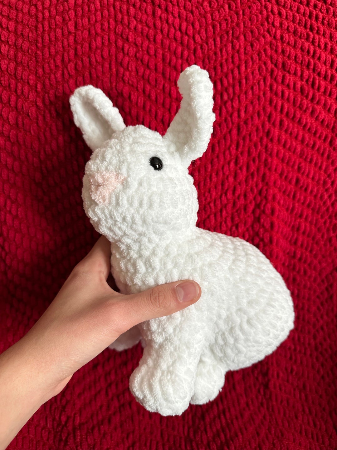 Amigurumi Bunny Plush, Jumbo Rabbit Crochet, Easter Bunny Gift - Etsy