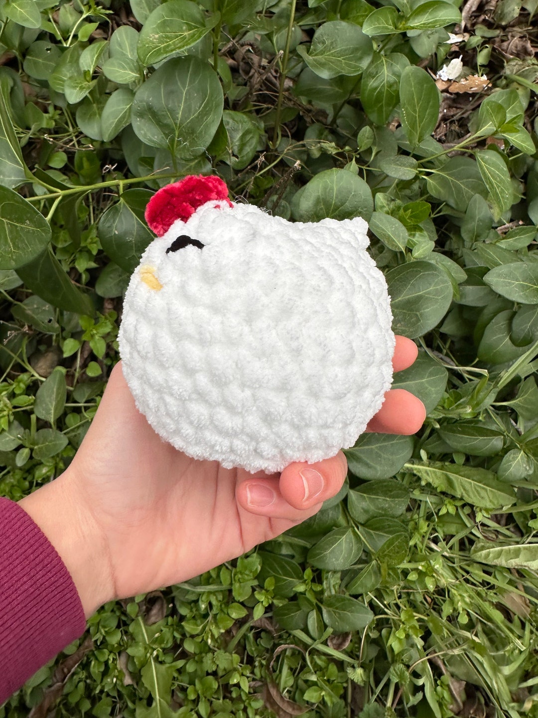 Amigurumi White Chicken Plush, Chicken Crochet, Chicken Gift - Etsy