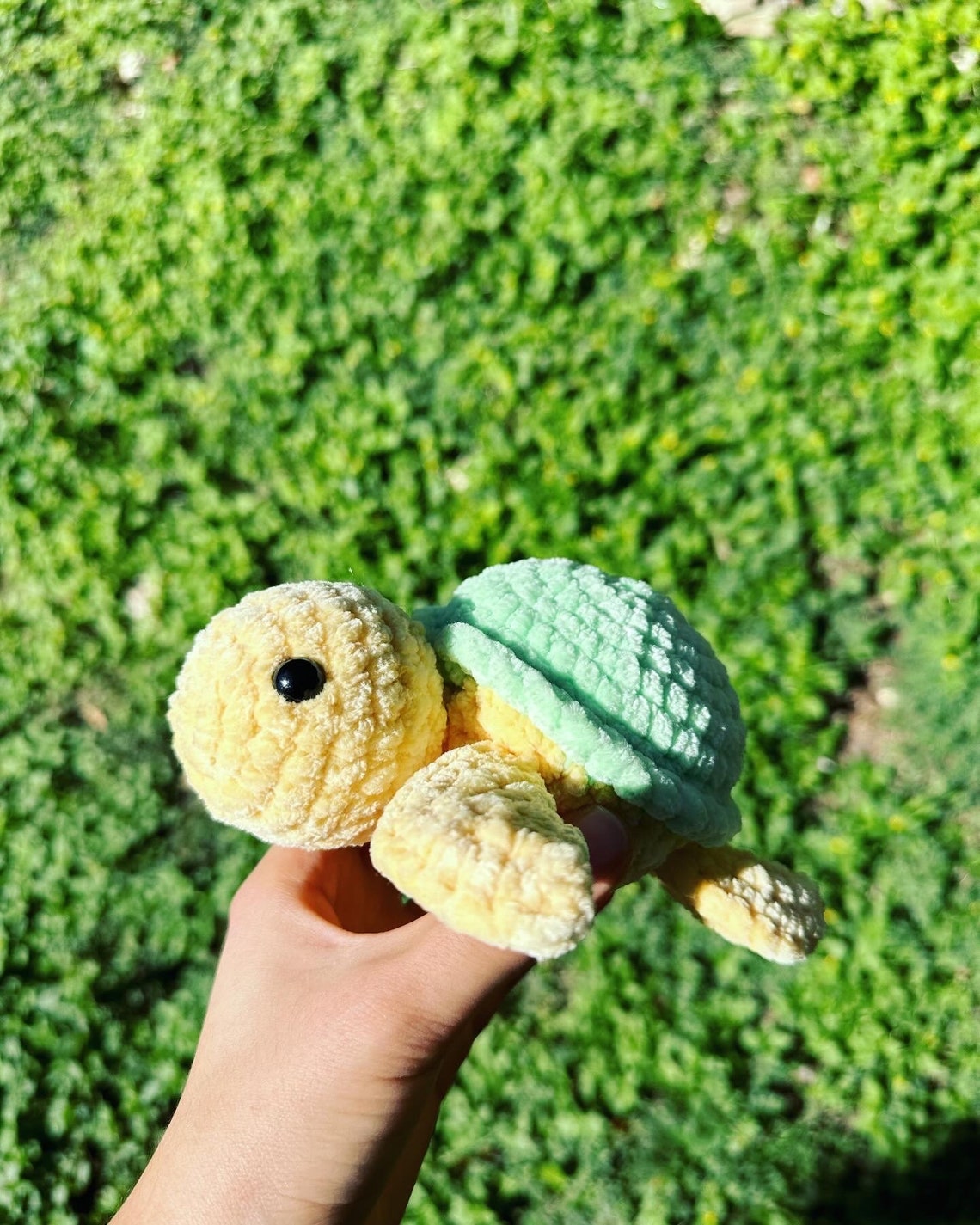 Amigurumi Baby Green Turtle Plush, Turtle Crochet, Turtle Gift - Etsy