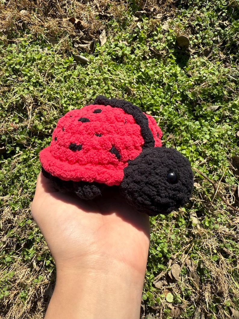 Ladybug Crochet Pattern, Ladybug Amigurumi Plush Pattern, DIY Lady ...