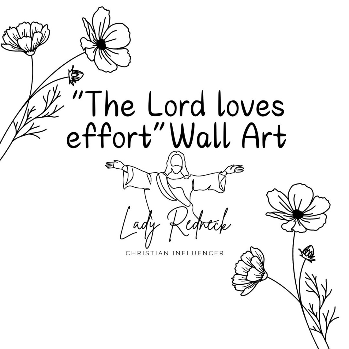 Downloadable LDS Art Inspirational Quote: "the Lord Loves Effort ...